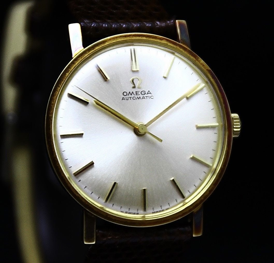 Omega Automatic Caliber 552 14K Gold Ref 161009 - Pawndeluxe Exclusieve ...