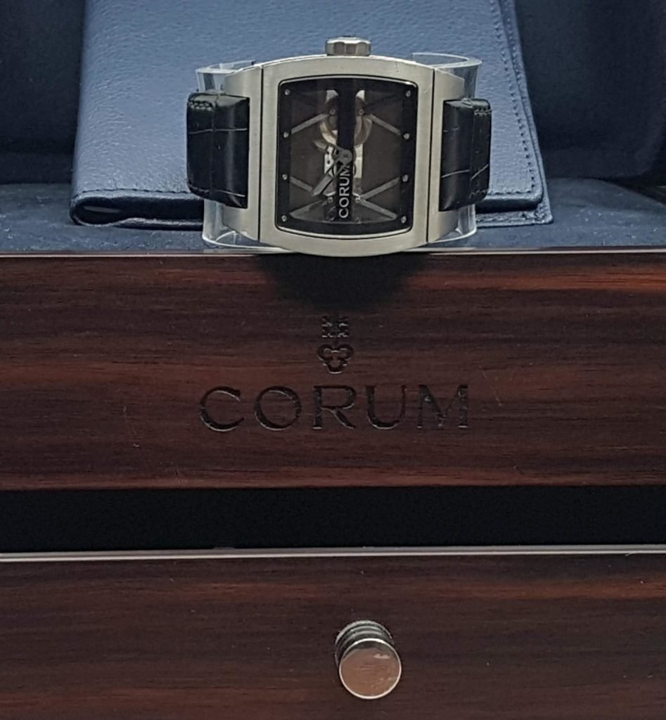 Corum Ti-Bridge Titanium Limited Edition 393 Pieces - Box & Paper ...