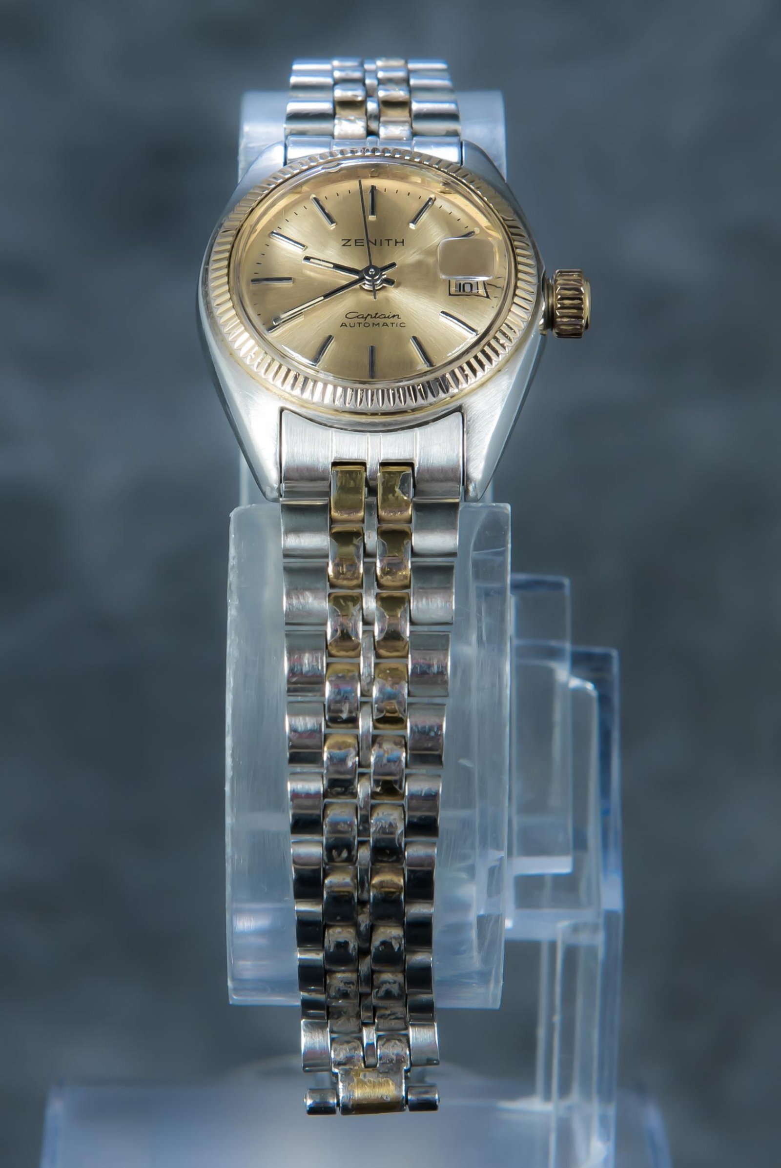 Zenith Vintage Captain Automatic Unique model Gold Plated - 8779 ...