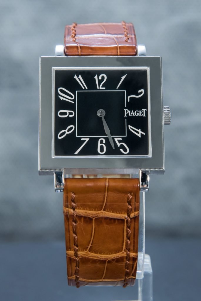 Piaget Square Altiplano XL 18K White Gold Men's Dress-watch 50930 ...