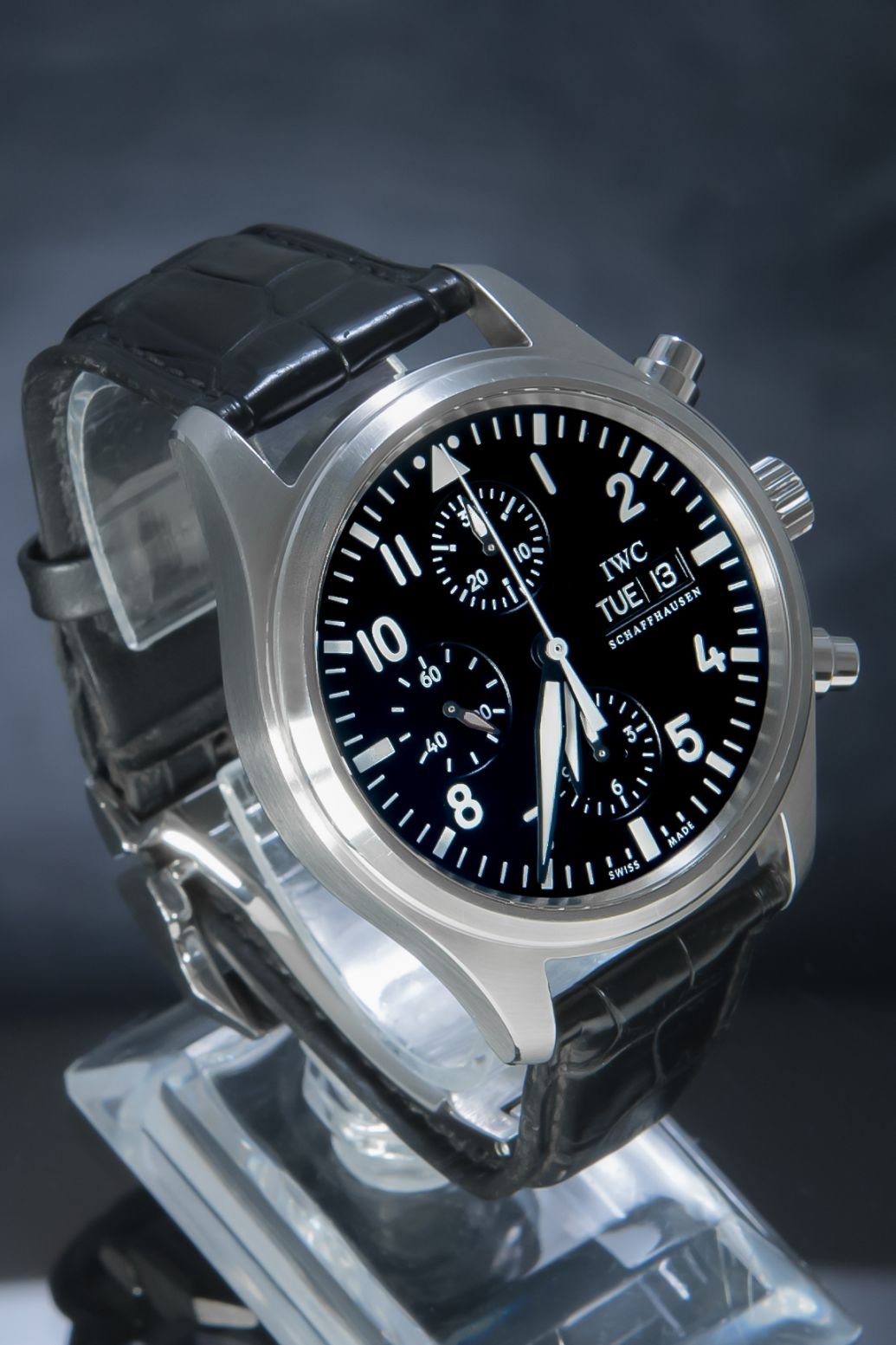 IWC Pilot IW371704 Spitfire Chronograph - Pawndeluxe Exclusieve ...