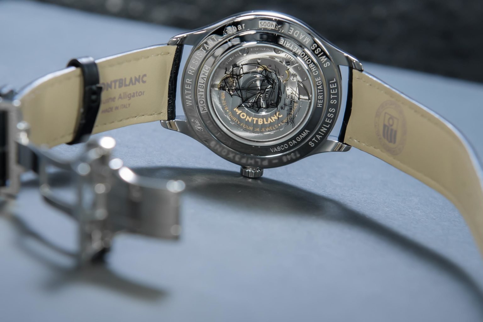 Montblanc Heritage Chronométrie 113779 Dual Time Vasco da Gama - Pawndeluxe