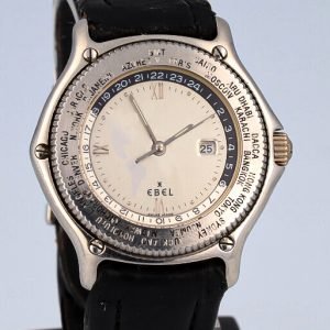 Ebel Voyager World Timer Automatic GMT Bezel - E 9124341 - Pawndeluxe
