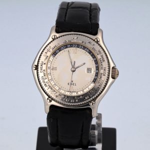 Ebel Voyager World Timer Automatic GMT Bezel - E 9124341 - Pawndeluxe