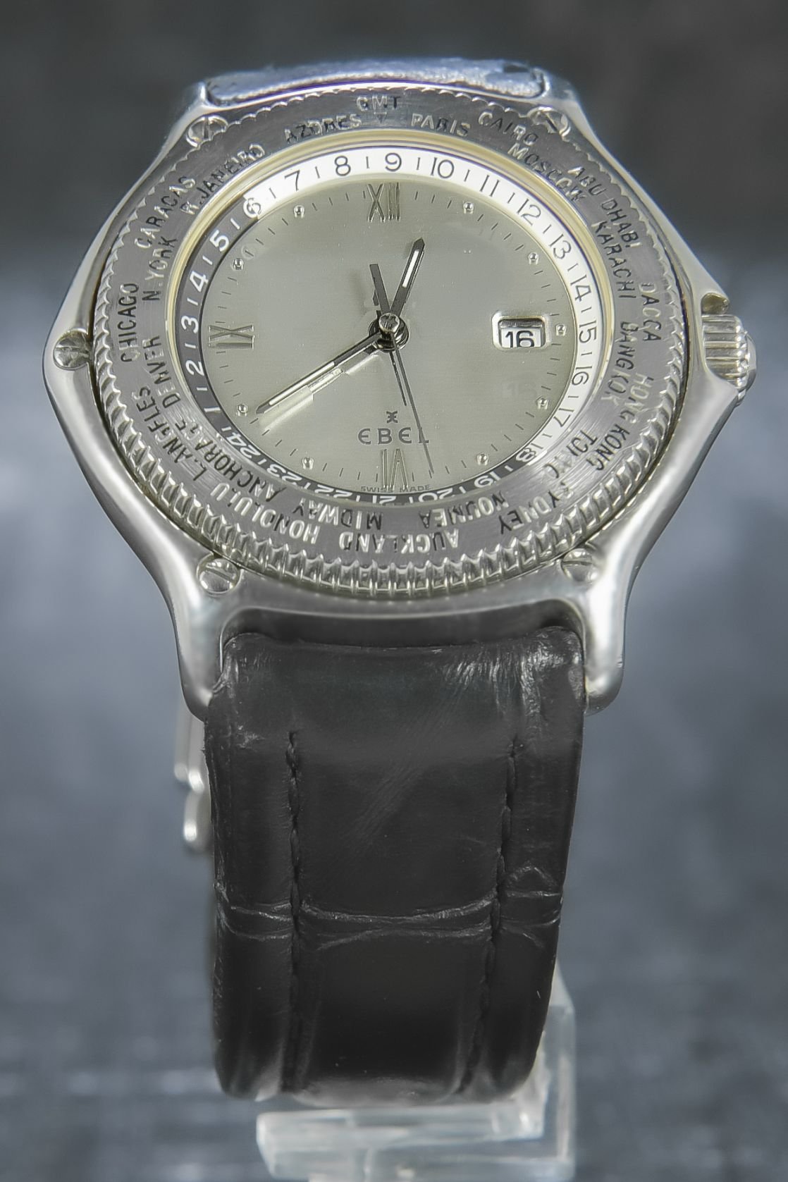 Ebel Voyager 9124341 Vintage World Timer GMT | Pawn Deluxe