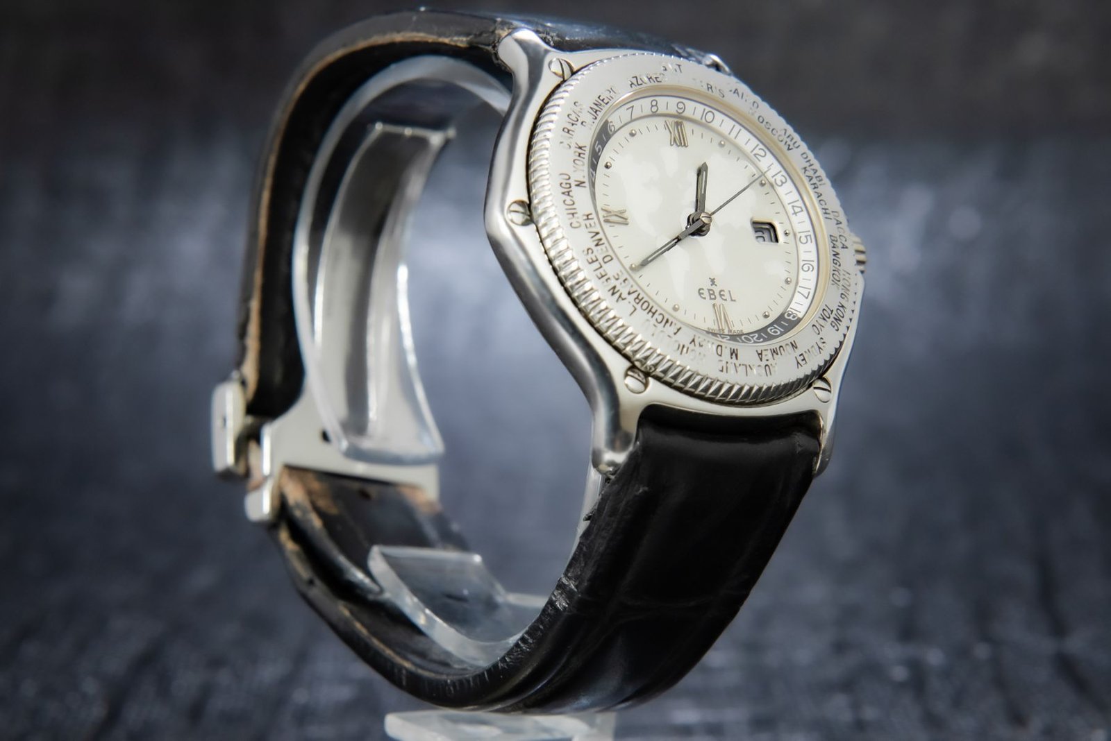 Ebel Voyager 9124341 Vintage World Timer GMT | Pawn Deluxe