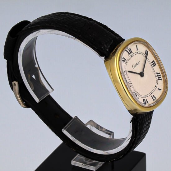 Cartier Cushion Jumbo Extremely Rare 1971 Gold Plated 20 G 7040 ...