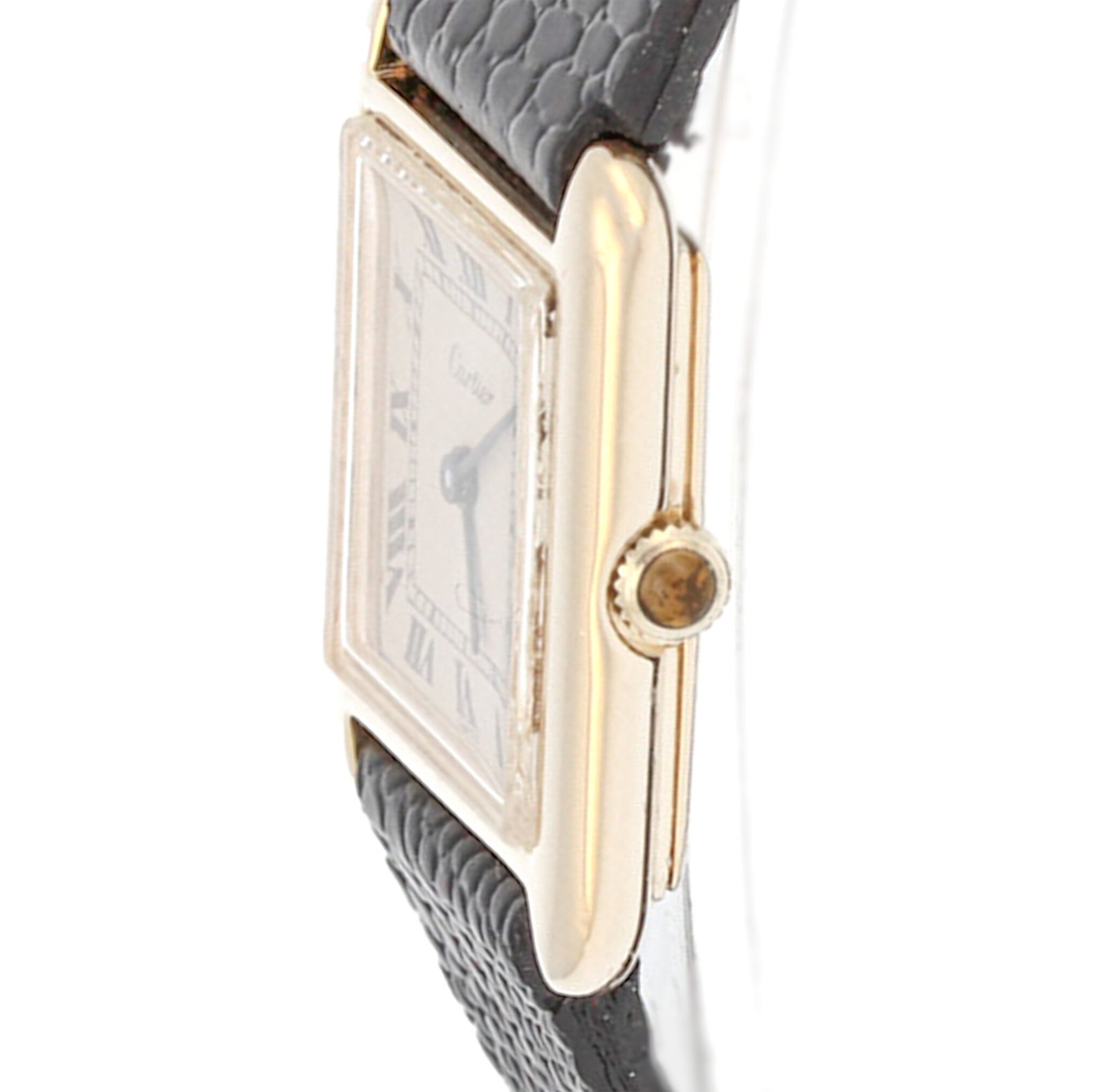 Cartier Pre-Tank Roman - 925-Silver Manual-wind Special Crown ...