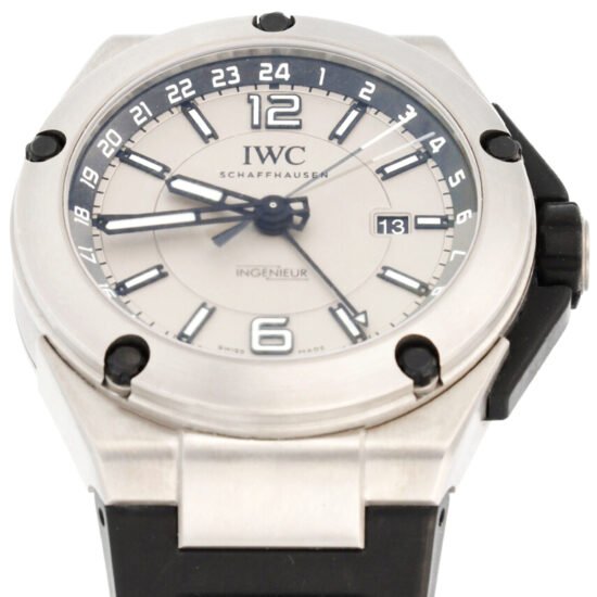 IWC Ingenieur Dual Time Titanium All Original Full Set - IW326403 ...