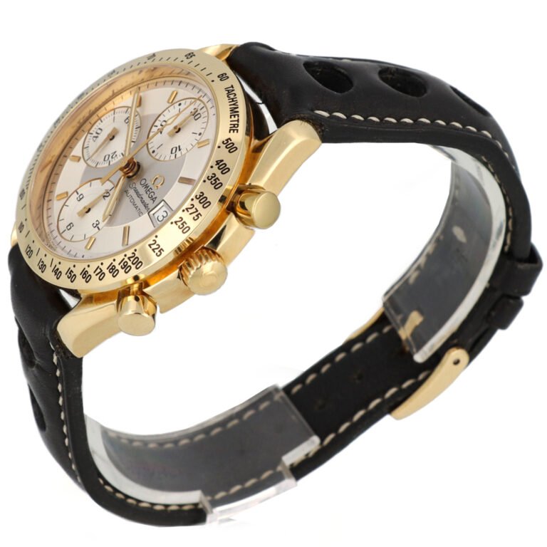 Omega Speedmaster Reduced 18K Yellow Gold / 1750083 / Prestige ...