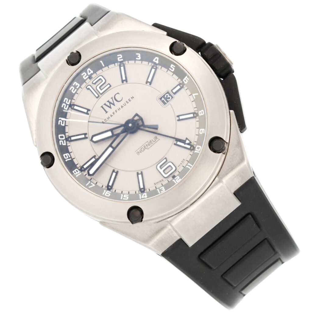 IWC Ingenieur Dual Time Titanium All Original Full Set - IW326403 ...
