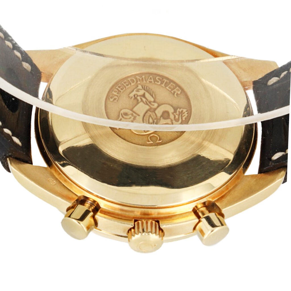 Omega Speedmaster Reduced 18K Yellow Gold / 1750083 / Prestige ...