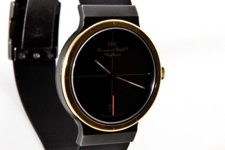 IWC IW3330 Collection AT Porsche Design Sports 32mm / 18K Solid Gold ...