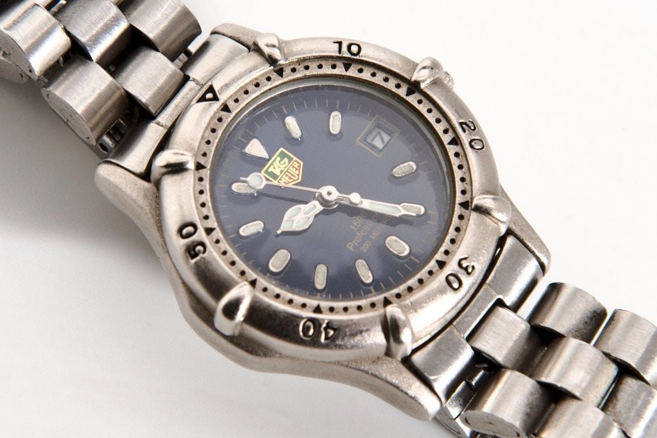 TAG Heuer Professional 1500 Rare Vintage Collectors Ref 1500 WD1214 ...