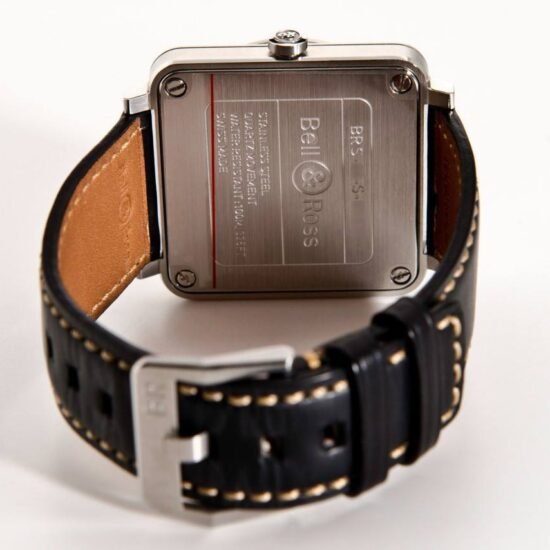 Bell & Ross BR S Heritage Handmade Calf Skin Ref. BRS-64-S Men's Watch ...